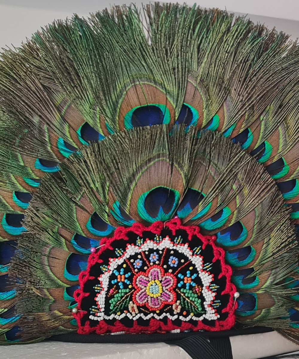 Clop cu pana de paun cu doua randuri - VLCP1r